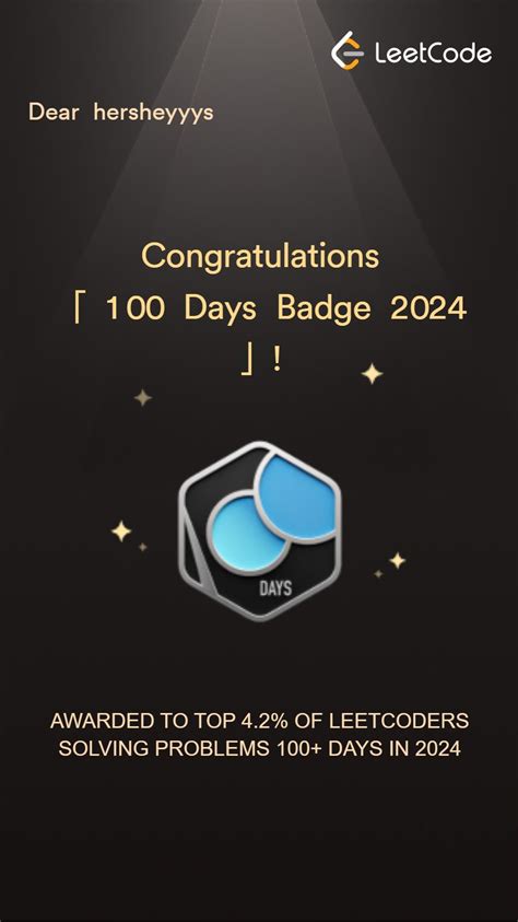 Leetcode Consistency Problemsolving Growthmindset Techjourney Milestoneachievement