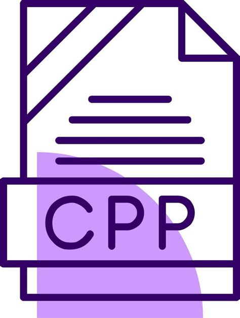 CPP Outline Style Icon Vector Art At Vecteezy