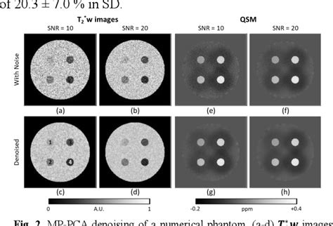 figure 2 from noise propagation and mp pca image denoising for high