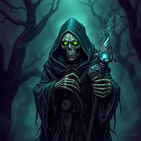 Eldritch Lich Unleash The Dark Sorcerer
