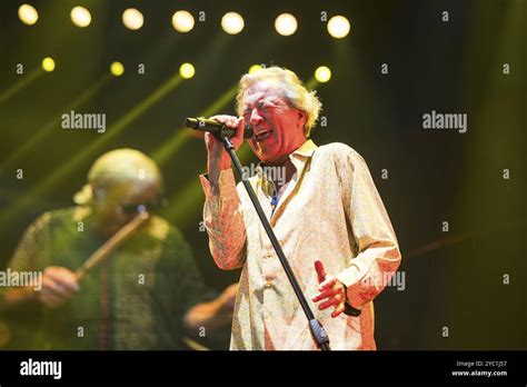 Ian Gillan Singer Of Deep Purple Live On 1 More Time Tour At The Max Schmeling Halle In Berlin