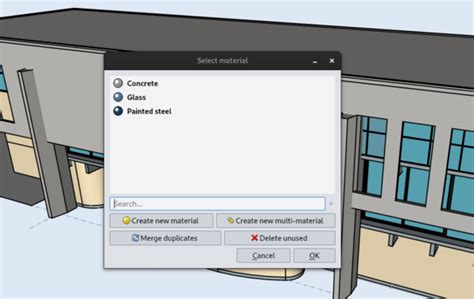 Bim Material Freecad Documentation