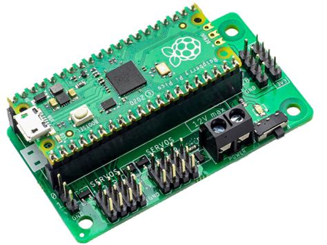 Simply Servos Board For RPi Pico Kiwi Electronics