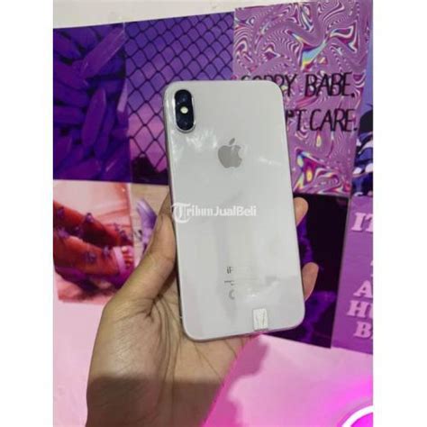 Hp Iphone X Bekas Gb No Minus Mulus Siap Pakai Harga Murah Di Malang Tribun Jualbeli