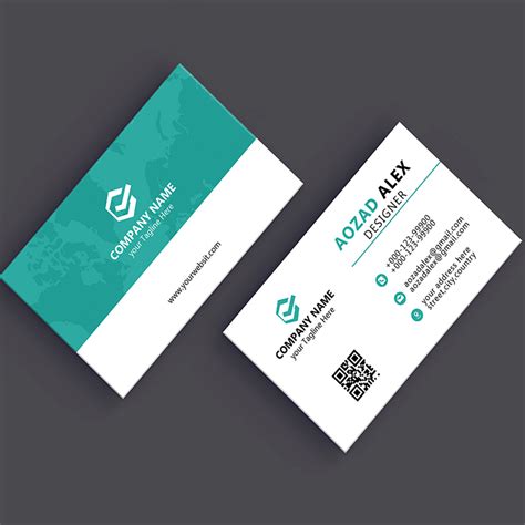 Modern Business Cared Design Template 3 Item Included Masterbundles