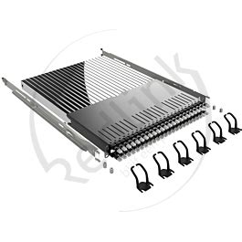 PATCHBOX Plus Frame Incl 24 Cassettes Cat6a Ea UTP Zwart 1 8m 30HE Bereik