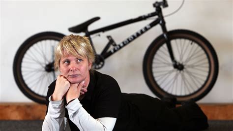 Cyclist Kim Reyburn Defies Lowlifes Nz Herald