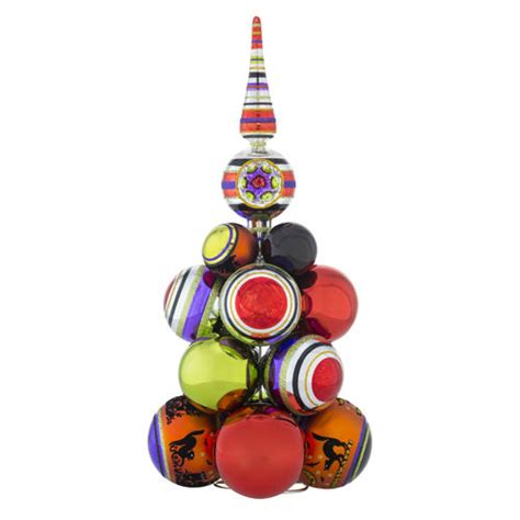 Christopher Radko Halloween 17 Cluster Tree The Lamp Stand