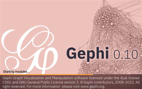 Gephi Graph Viz On Twitter Gephi 010 Is Out • Quick Search • Dark Mode • Apple Silicon