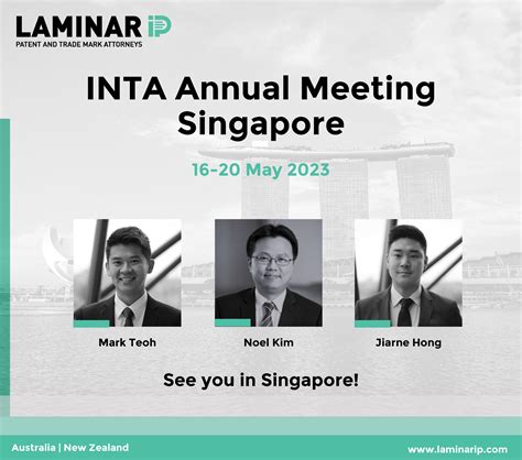Laminar Ip Attending Inta 2023 In Singapore Laminar Ip