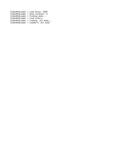 Mod Loader Log Pdf
