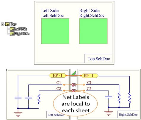 Creating Circuit Connectivity In Your Schematics Altium Designer 22 Technical Documentation