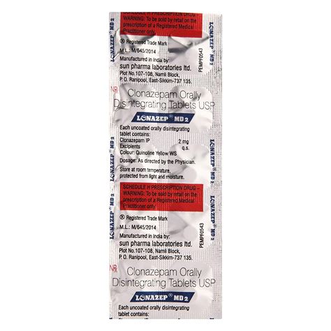 Lonazep Uses Side Effects Price And Dosage Information Medwiki