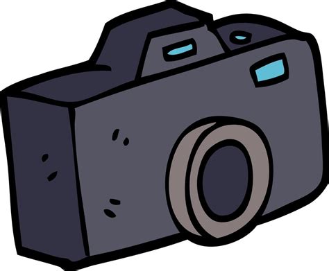 Hand Drawn Doodle Style Cartoon Camera 12412901 Vector Art At Vecteezy