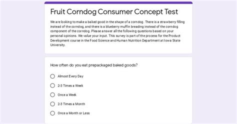 I Am Currently In The Product Development Course At Iowa State