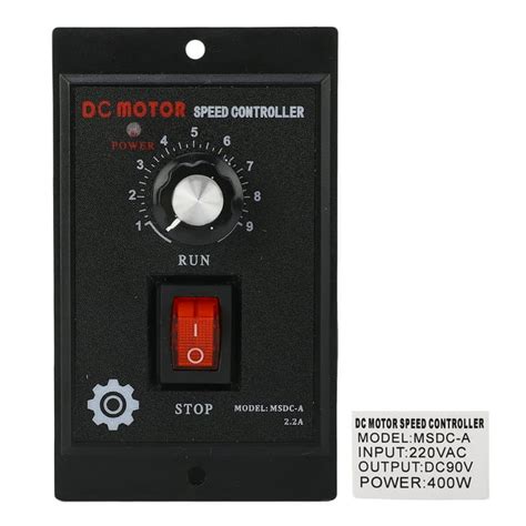 Dc Motor Speed Controller 220v Ac Input 90v Dc Output Motor Regulator Control Switch 400w