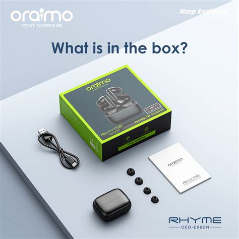 Oraimo Rhyme Anc Active Noise Cancellation Enc Environmental Noise