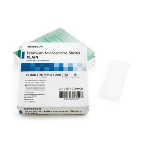 Mckesson Microscope Slide