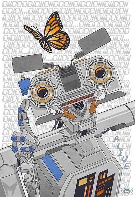 No 5 Aka Johnny Johnny Five Robot Tattoo The Company You Keep S Cartoon Tv Shows Art