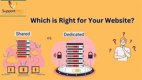 dedicated server support vs shared hosting which is right for your