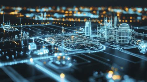 Futuristic City Infrastructure Urban Environment Digital Concept Art