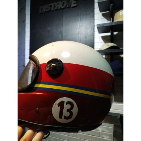 Jual Helm Full Vintage Second Shopee Indonesia