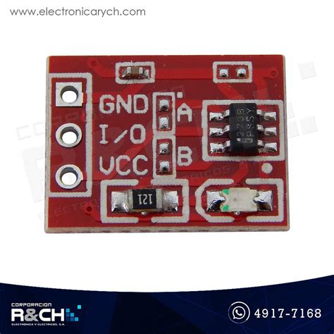 Md Ttp223 Módulo Sensor Táctil Touch Automático Electronica Randch