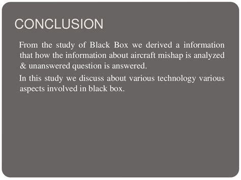 Black Box Ppt