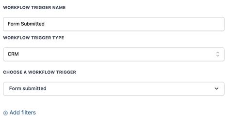 List Of Workflow Triggers For GoHighLevel
