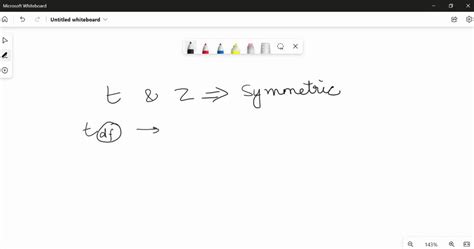 SOLVED The T Distribution Is Similar To The Z Distribution Because As The Degrees Of Freedom Go