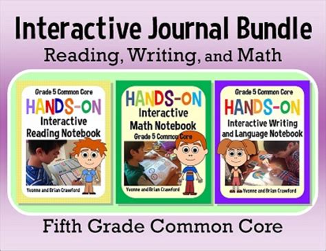 Interactive Notebook Fifth Grade Common Core Bundle Teaching Resources