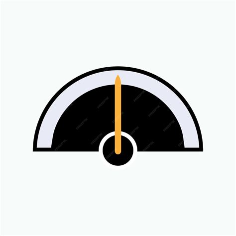 Premium Vector Medium Risk Icon Parameter Middle Indicator Symbol
