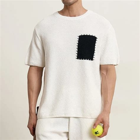 Milo Knitted Texture Tee Style