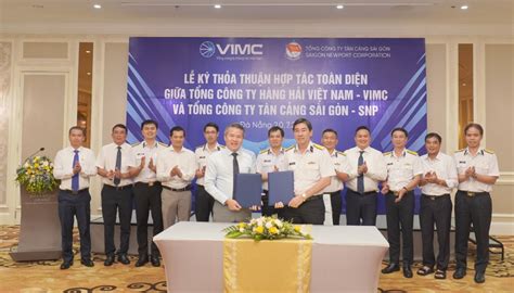 Vimc Và Snp Ký Thỏa Thuận Hợp Tác Toàn Diện Trong Lĩnh Vực Vận Tải Biển Cảng Biển Và Logistics