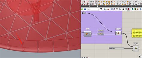 关于用pipe电池切割曲面的问题 Grasshopper Rhino3d 中文讨论区