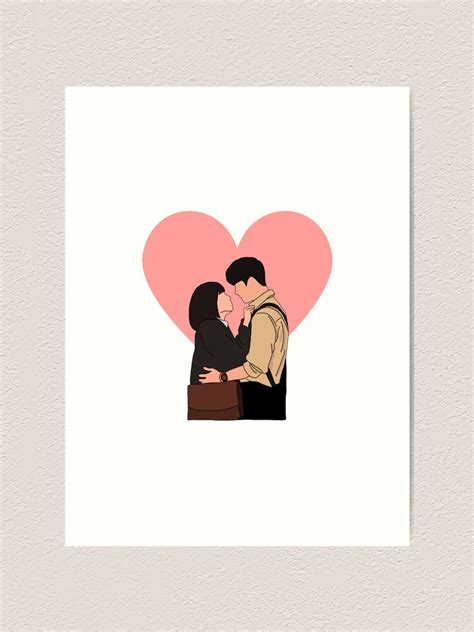 Extraordinary Attorney Woo Yong Woo And Lee Jun Ho Dating Bigheart Background Art Print For Sale