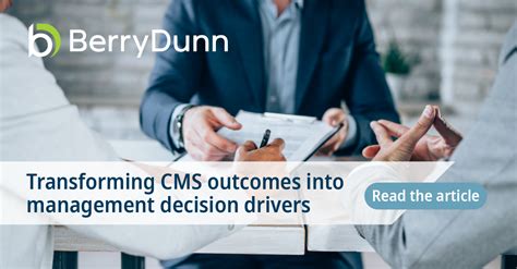 Cms Outcomes And Mes It Projects Berrydunn