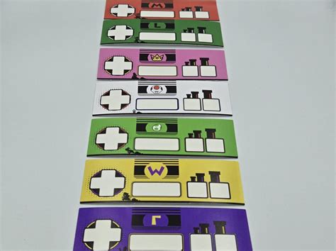 Nes Controller Decal Custom Overlay Sticker For Nintendo Game