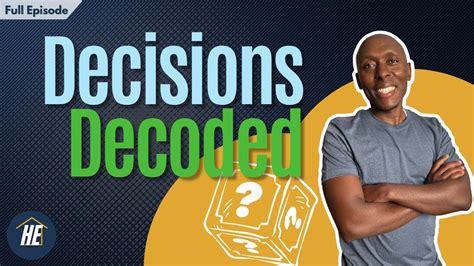 Mastering Decision Making Youtube
