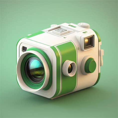 Premium Ai Image 3d Camera Icon Ai Generative