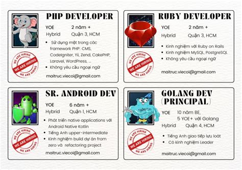 Truc Huynh On Linkedin Itjobs Php Ruby Golang Android Kotlin