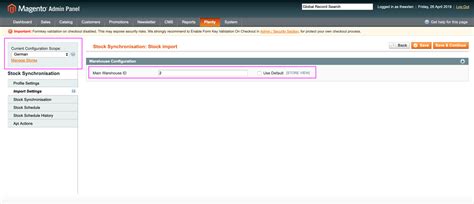 Stock Import Mage2plenty Magento 1 Connector Guide