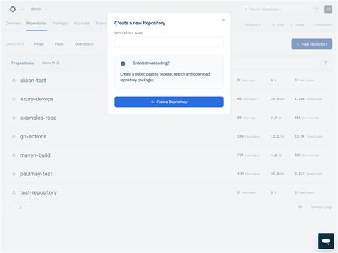 Create A Repository