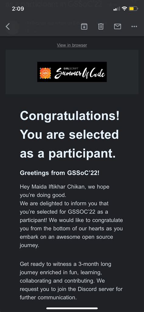 Maida Iftikhar On Linkedin Gssoc22 Girlscript Educationfirst Opensource Projects