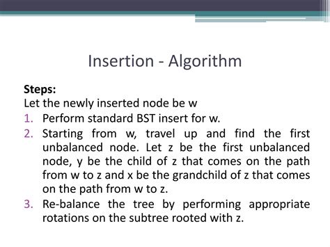 avl tree data structure pptx