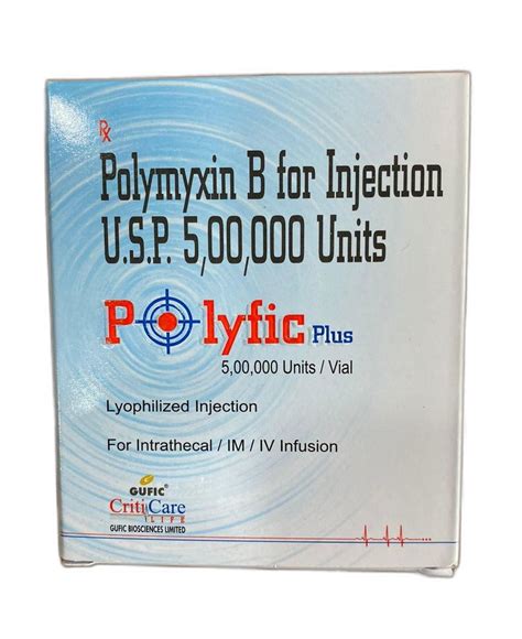 Polymyxin B Injection At ₹ 900 Box Polymyxin B Sulfate Injection In Ludhiana Id 25550515648