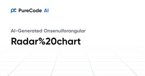 build great onsenuiforangular radar 20chart components faster using ai