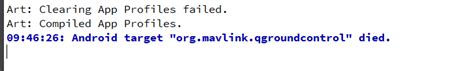 Qgroundcontrol Master Crashes On Android Clearing App Profiles