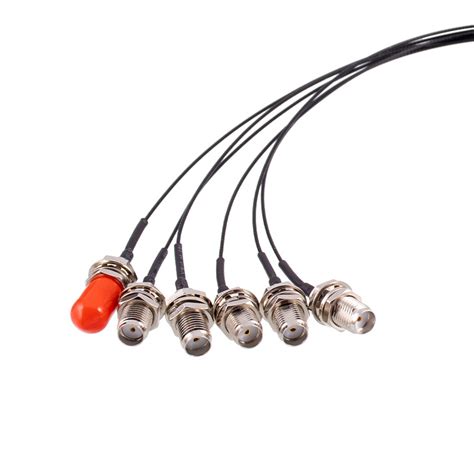 Nickel Plated Sma Female To Ipx Ipex Female Cable