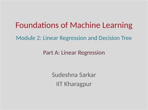 2a Linear Regression 18maykjkijoikpptx